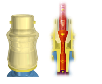 Valve sécurisée Tego® - Hemotech